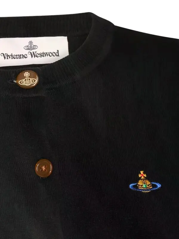 VIVIENNE WESTWOOD Orb-embroidered Cardigan