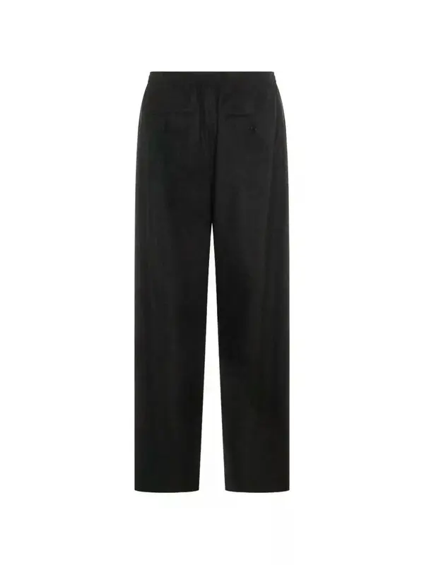 JIL SANDER Wool Trousers With Elasticated Waist