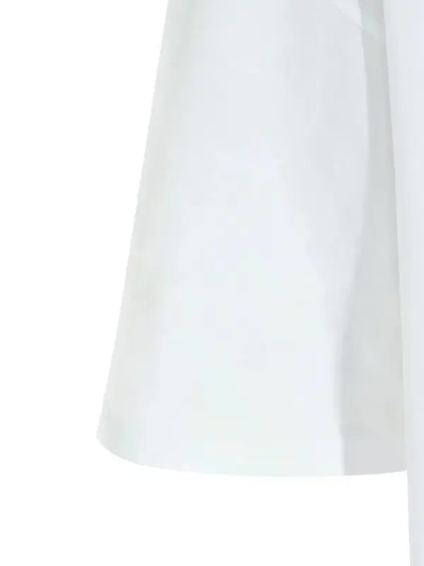 JIL SANDER Mock-neck T-shirt - White