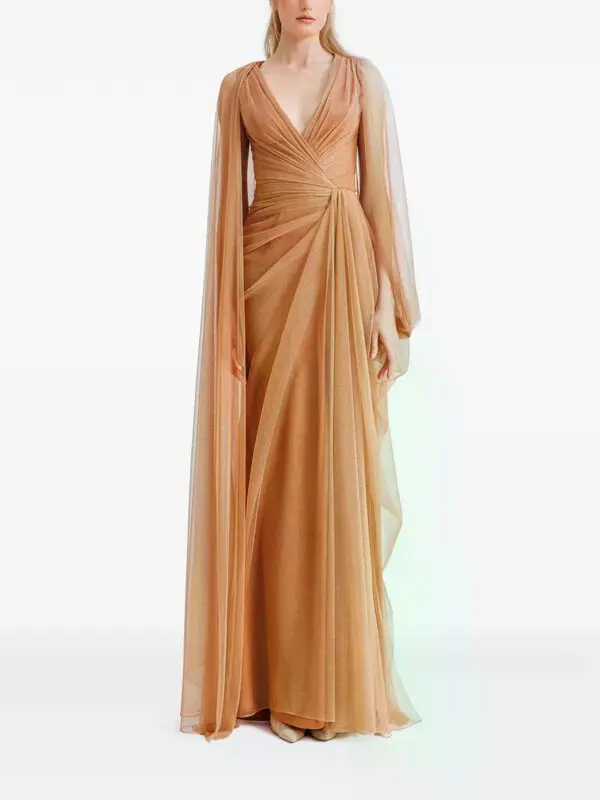 GEMY MAALOUF Draped Gown