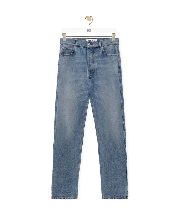 Loewe Straight Leg Denim Jeans