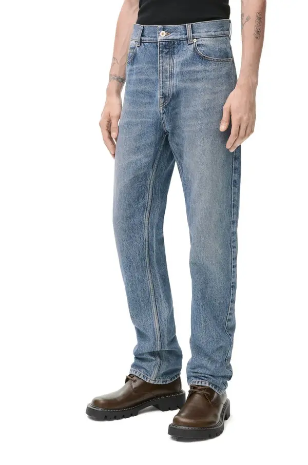 Loewe Straight Leg Denim Jeans