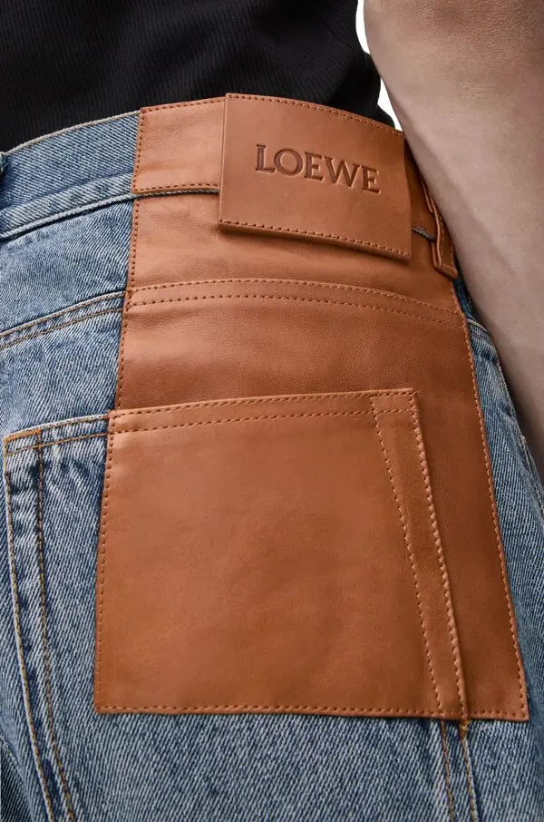 Loewe Straight Leg Denim Jeans