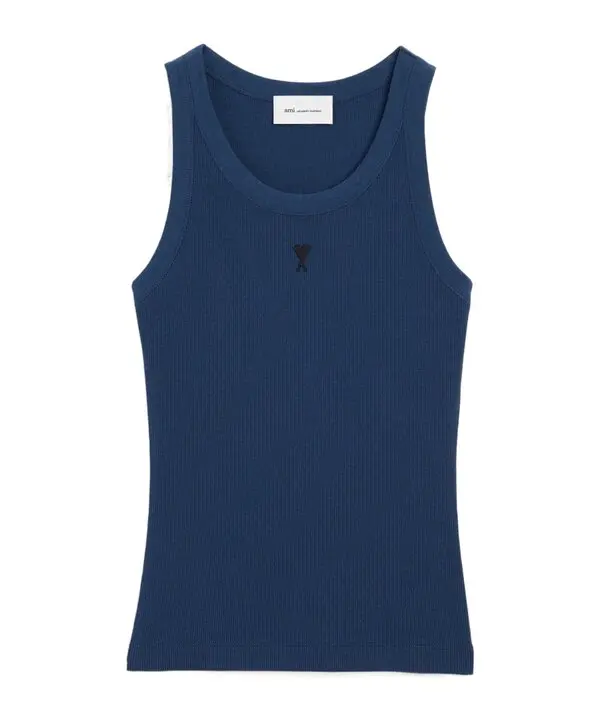 Ami De Coeur Ribbed Tank Top