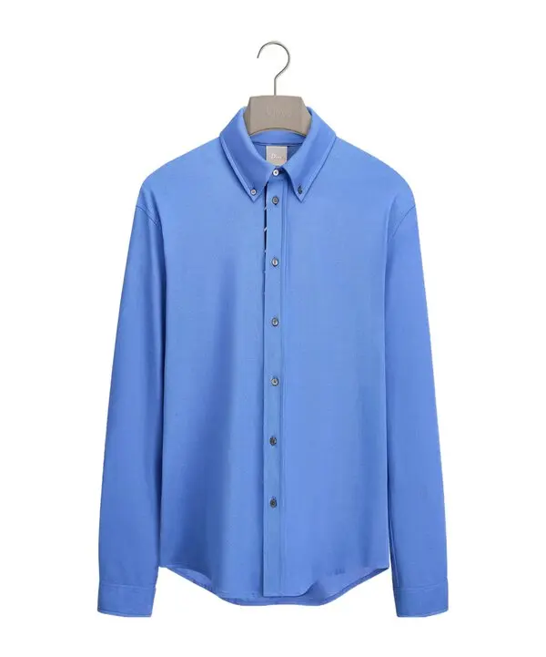 Dior Regimental Shirt, Regular Fit - Blue