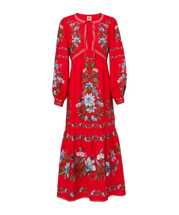 Farm Rio Printed Maxi Dress
