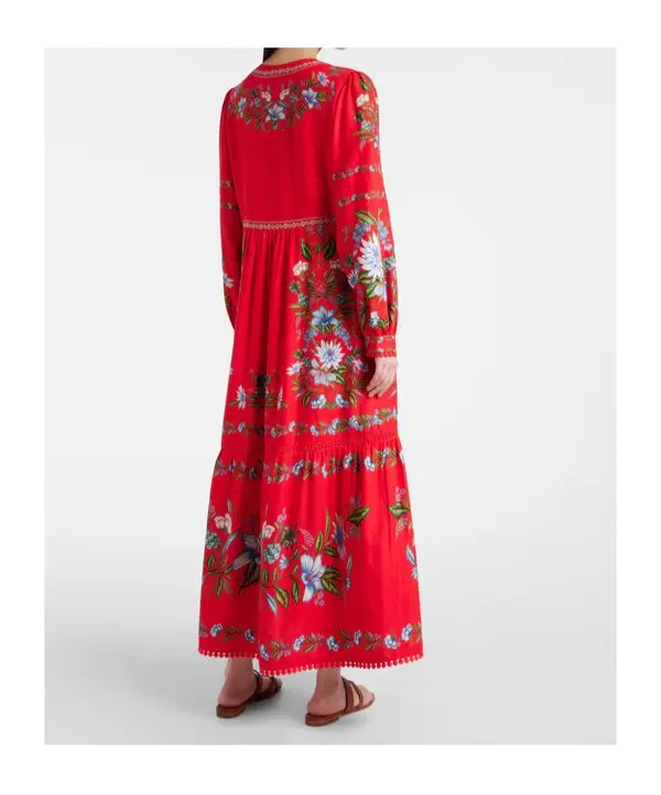 Farm Rio Printed Maxi Dress