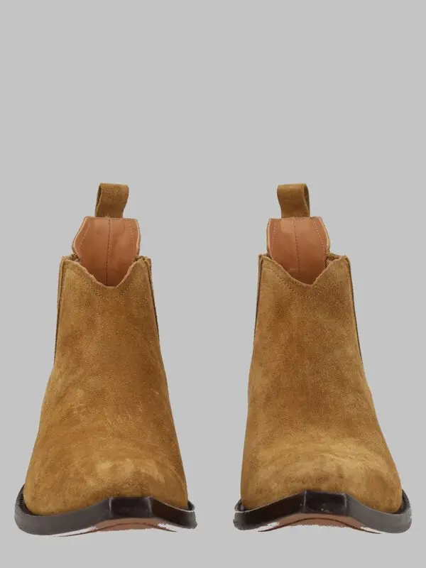 MAISON MARGIELA Heeled Chelsea Boots - Brown