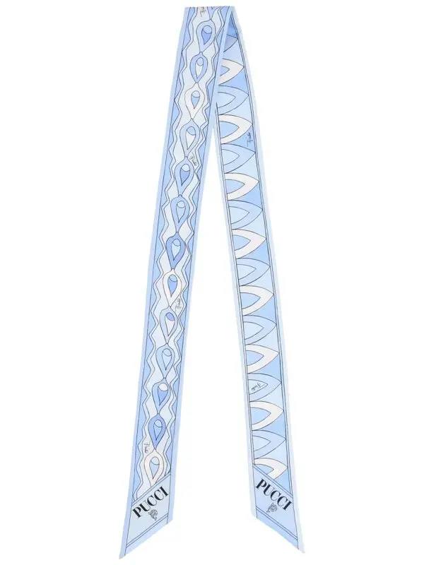 Emilio Pucci Silk Twill Bandeau - Multicolor