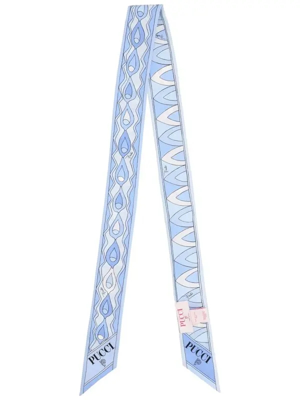 Emilio Pucci Silk Twill Bandeau