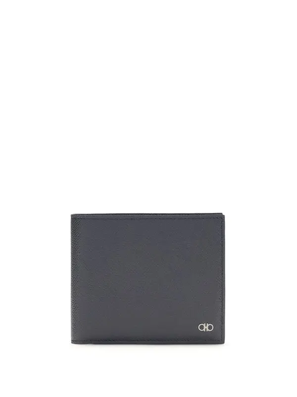 FERRAGAMO Leather Wallet - Blue