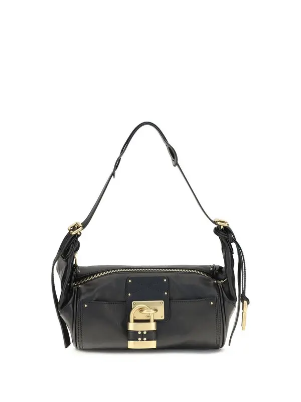 Chloé Small Paddington Shoulder Bag - Black