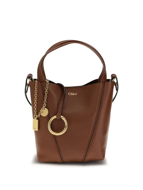 Chloé Spin Shoulder Bag - Brown