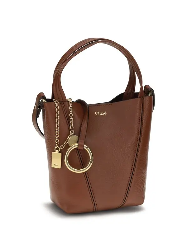 Chloé Spin Shoulder Bag - Brown
