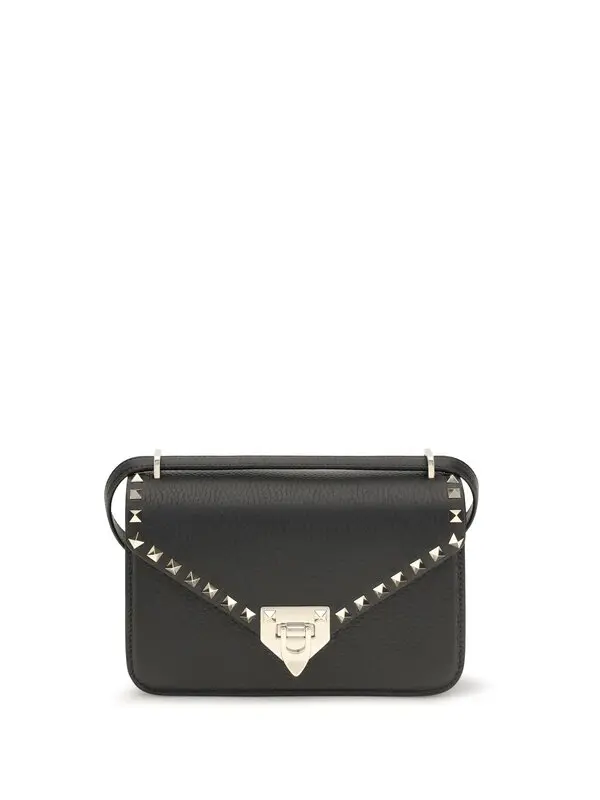 Valentino Garavani Rockstud Mini Shoulder Bag - Black