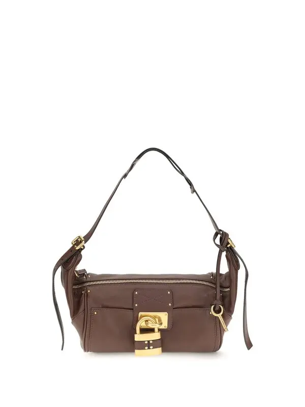 Chloé Small Paddington Shoulder Bag - Brown