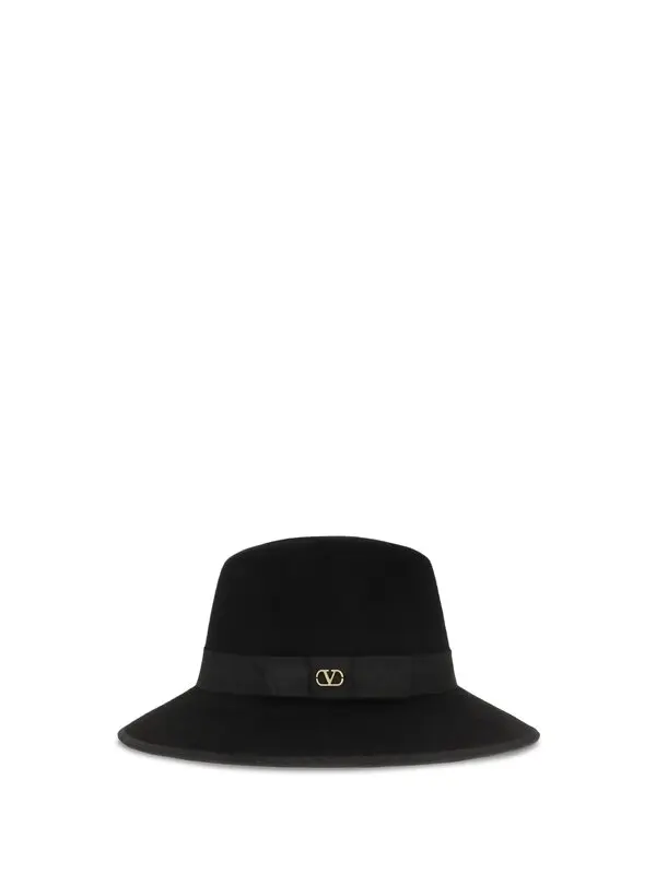 Valentino Garavani Vlogo Signature Hat - Black