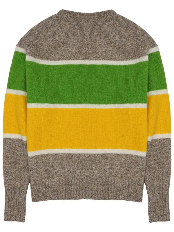JW Anderson Striped Lambswool Sweater