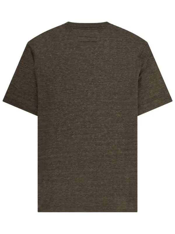 Zegna T-shirt Oasi In Lino