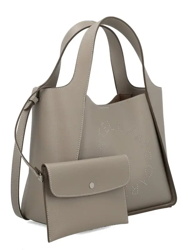 Stella McCartney Logo Tote Bag - Gray
