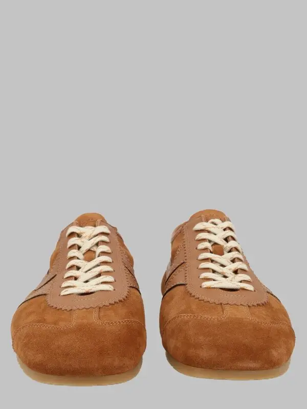 Dries Van Noten Suede Sneakers - Brown