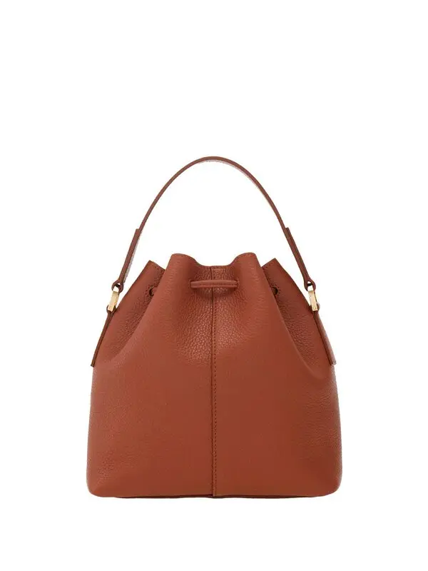 FERRAGAMO Multi Pocket Bucket Bag - Brown