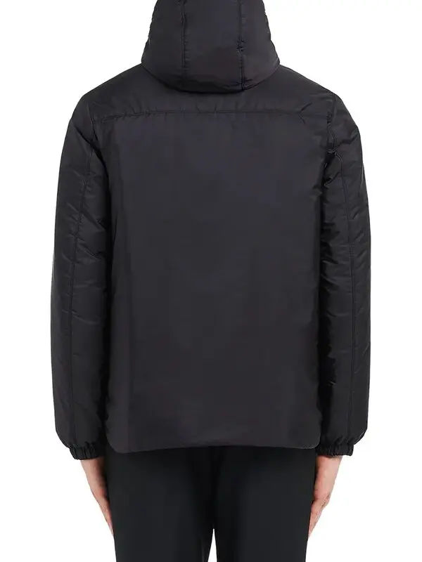 Prada Re-nylon Puffer Jacket With Detachable Hood