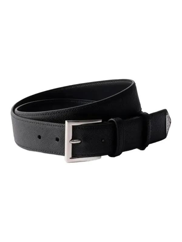 Prada Leather Belt - Black