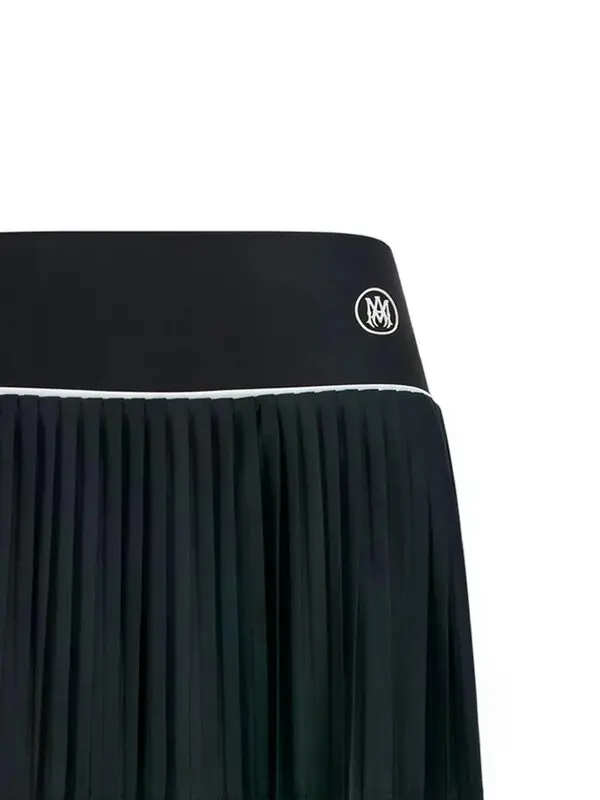 Amiri Ma Pleated Mini Skirt