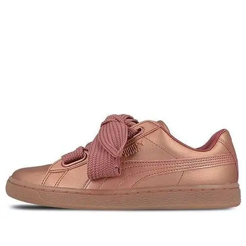 PUMA Basket Heart Copper Sneakers - Gold