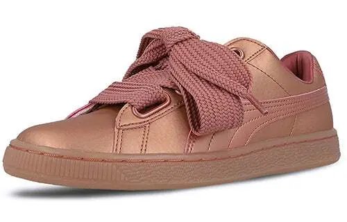 PUMA Basket Heart Copper Sneakers - Gold