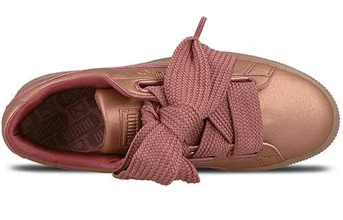 PUMA Basket Heart Copper Sneakers - Gold