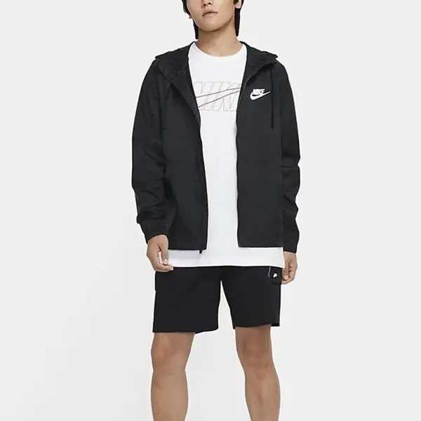 Nike Large Logo Hooded Track Jacket