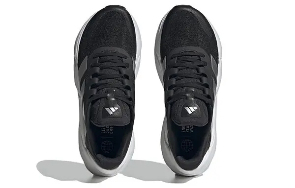 Adidas Adistar 2.0 Silver Metallic Running Shoes - Black