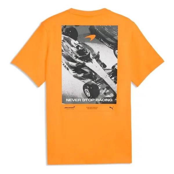 PUMA X Mclaren Racing Graphic T-shirt - Papaya