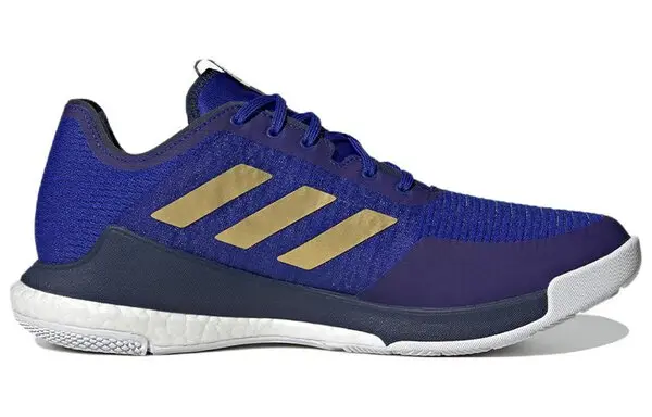 Adidas Crazyflight Low Top Athletic Sneakers - Blue