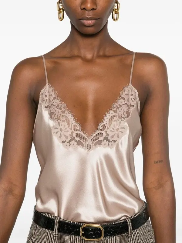 Saint Laurent Cotton Top