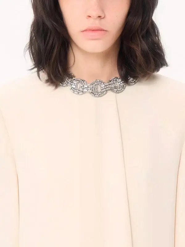 Valentino Garavani Embroidered Mini Dress