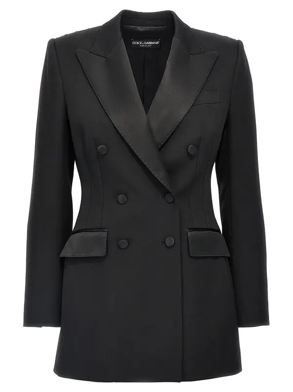 Dolce & Gabbana Turlington Single-breasted Blazer - Black