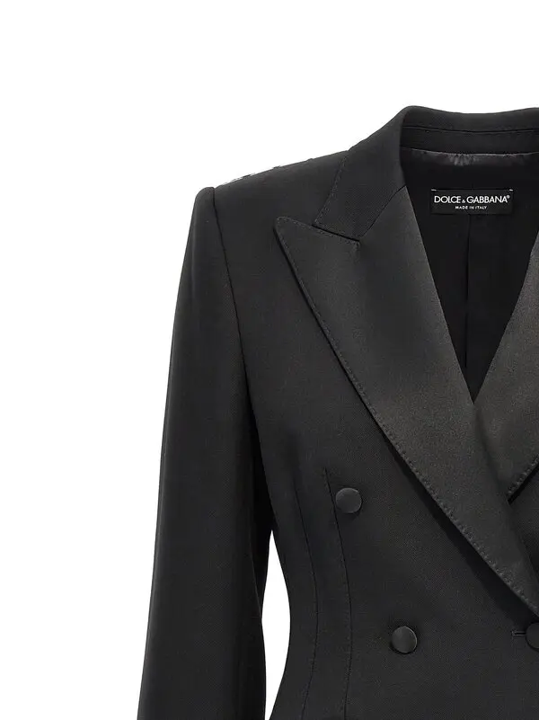 Dolce & Gabbana Turlington Single-breasted Blazer - Black