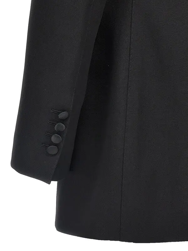 Dolce & Gabbana Turlington Single-breasted Blazer - Black