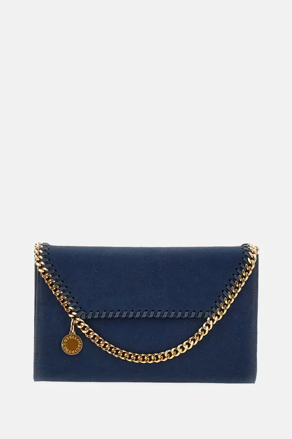 Stella McCartney Falabella Wallet On Chain Alter Suede Bag - Multicolor