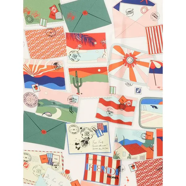 Fendi Silk Scarf