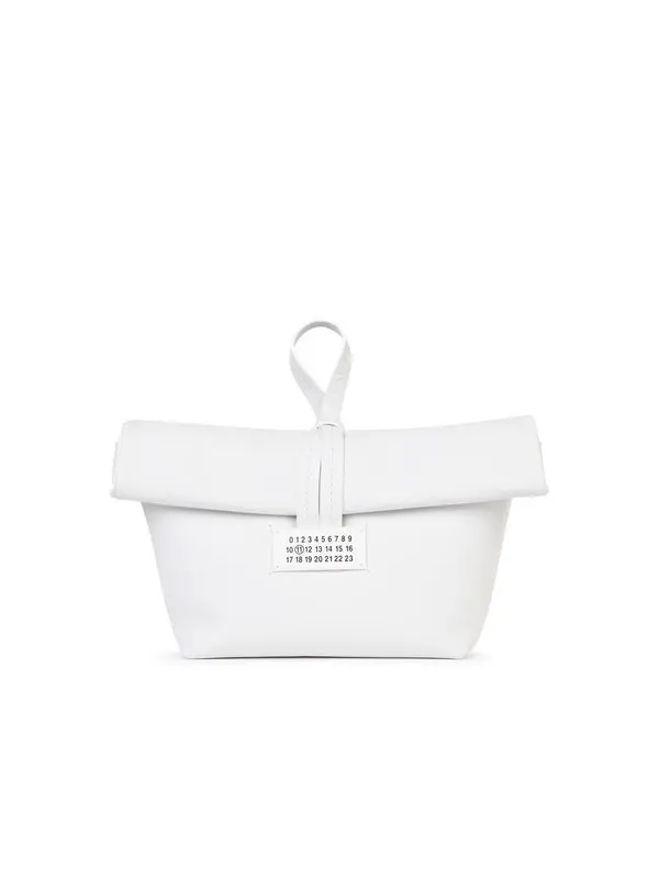 MAISON MARGIELA Leather Clutch - White