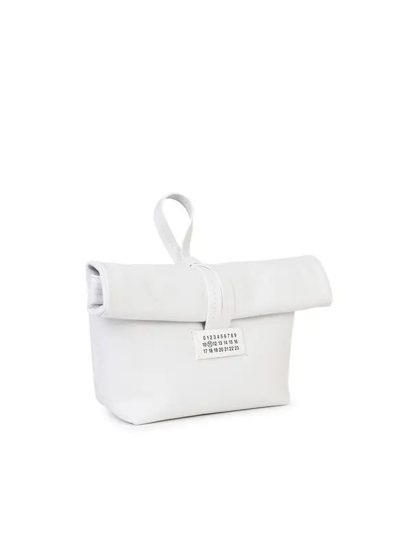 MAISON MARGIELA Leather Clutch - White
