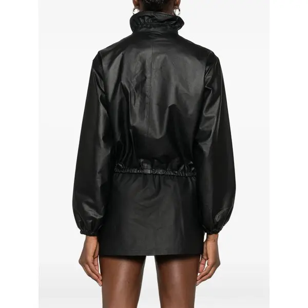 Alexander Wang Lambskin Leather High Neck Jacket