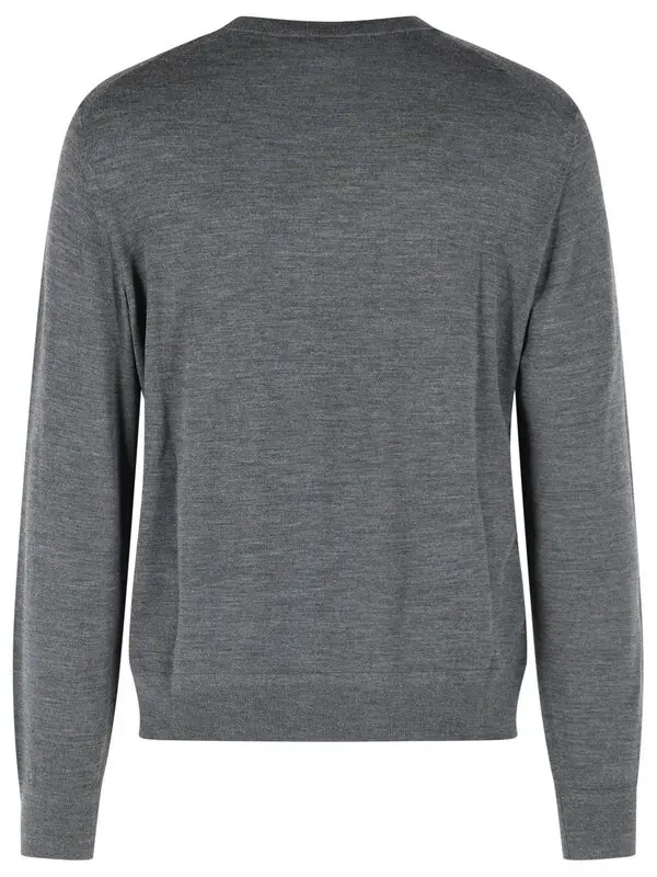 TOM FORD Grey Wool Sweater - Gray