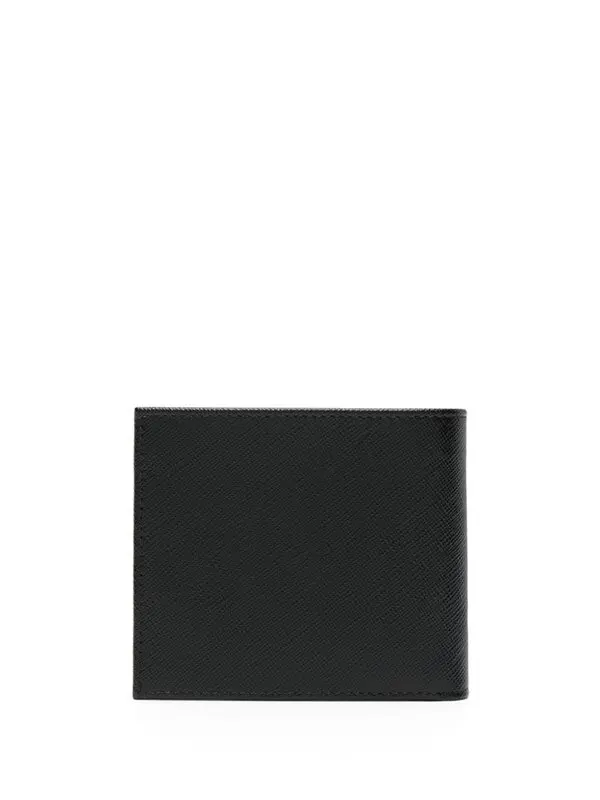 Prada Saffiano Leather Bi-fold Wallet - Black