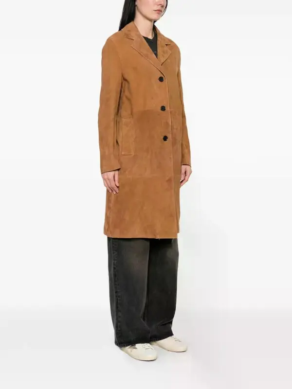 ARMA Jella Suede Coat - Brown