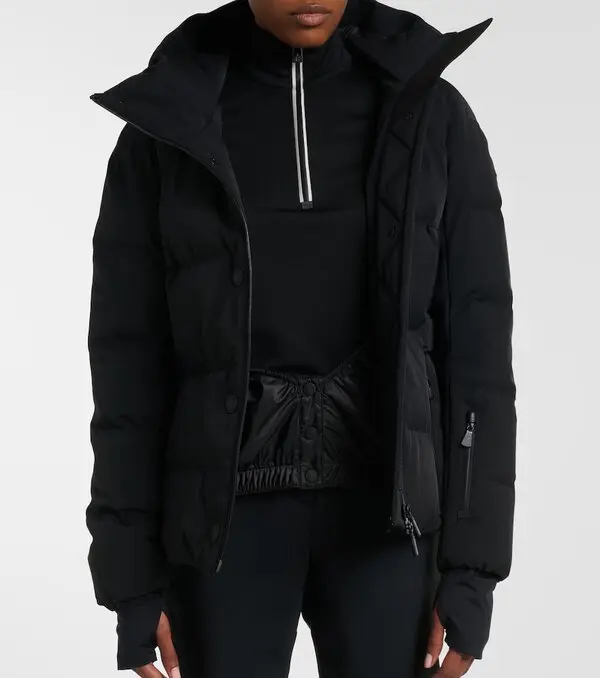 Moncler Guyane Hooded Down Ski Jacket